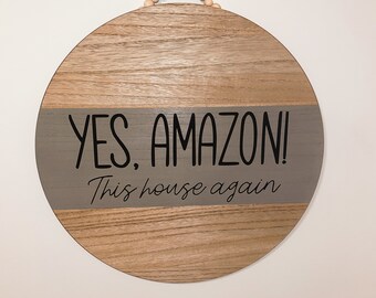 LEAVE Door Sign - Etsy