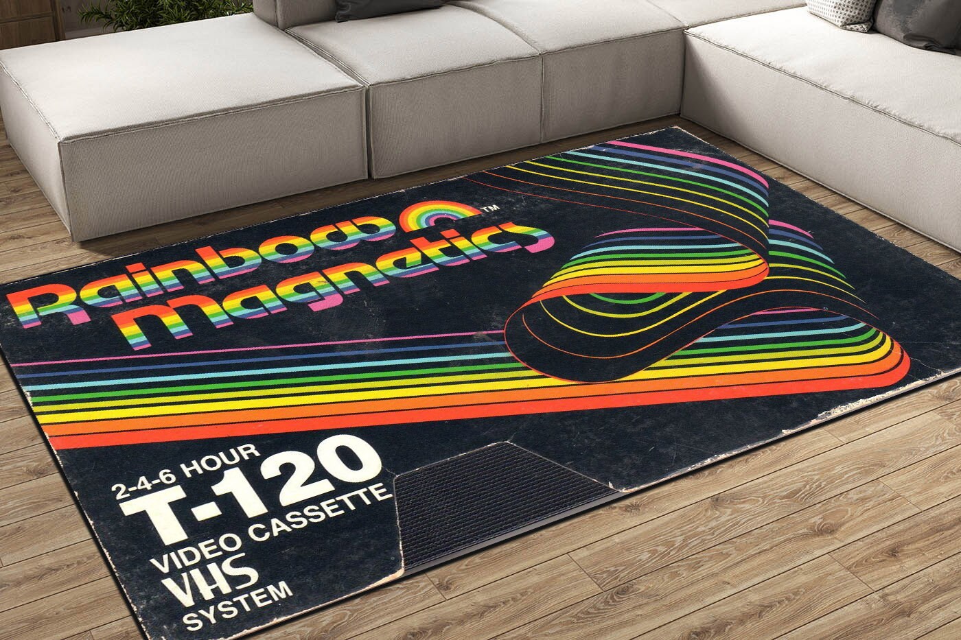 Vhs Case Rug-vhs Tapes, Vhs Box-vhs Nostalgic-retro Art-classic ...