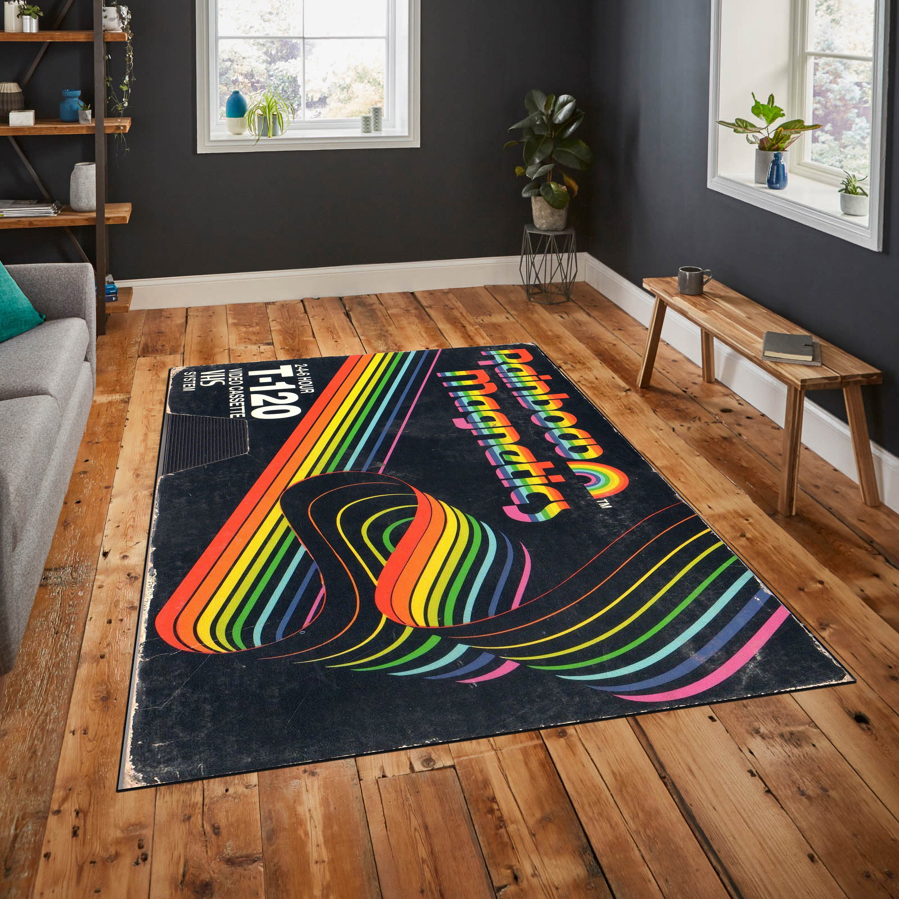 Vhs Case Rug-vhs Tapes, Vhs Box-vhs Nostalgic-retro Art-classic ...