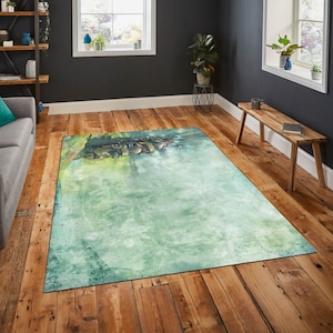 Howl's Moving Castle Rugs, Hayao Miyazaki, Studio Ghibli Rugs, Anime ...