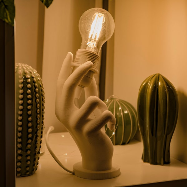 Hand Lamp - Etsy