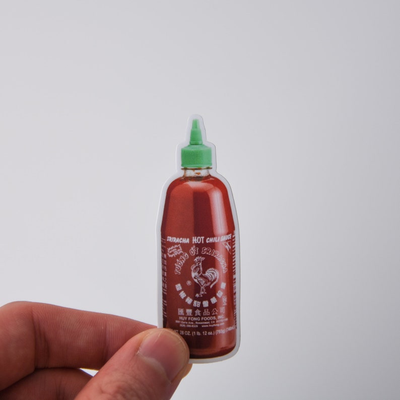Sriracha Hot Chili Sauce Sticker - Etsy