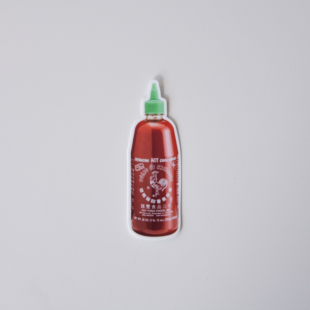 Sriracha Hot Chili Sauce Sticker - Etsy