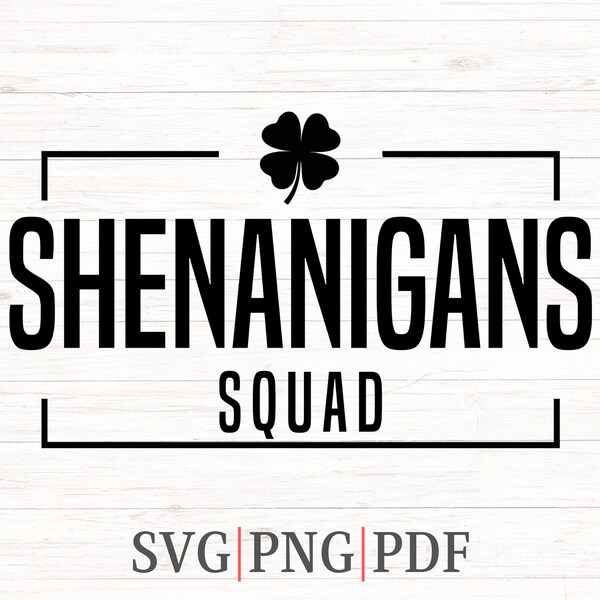 Shenanigans Svg - Etsy