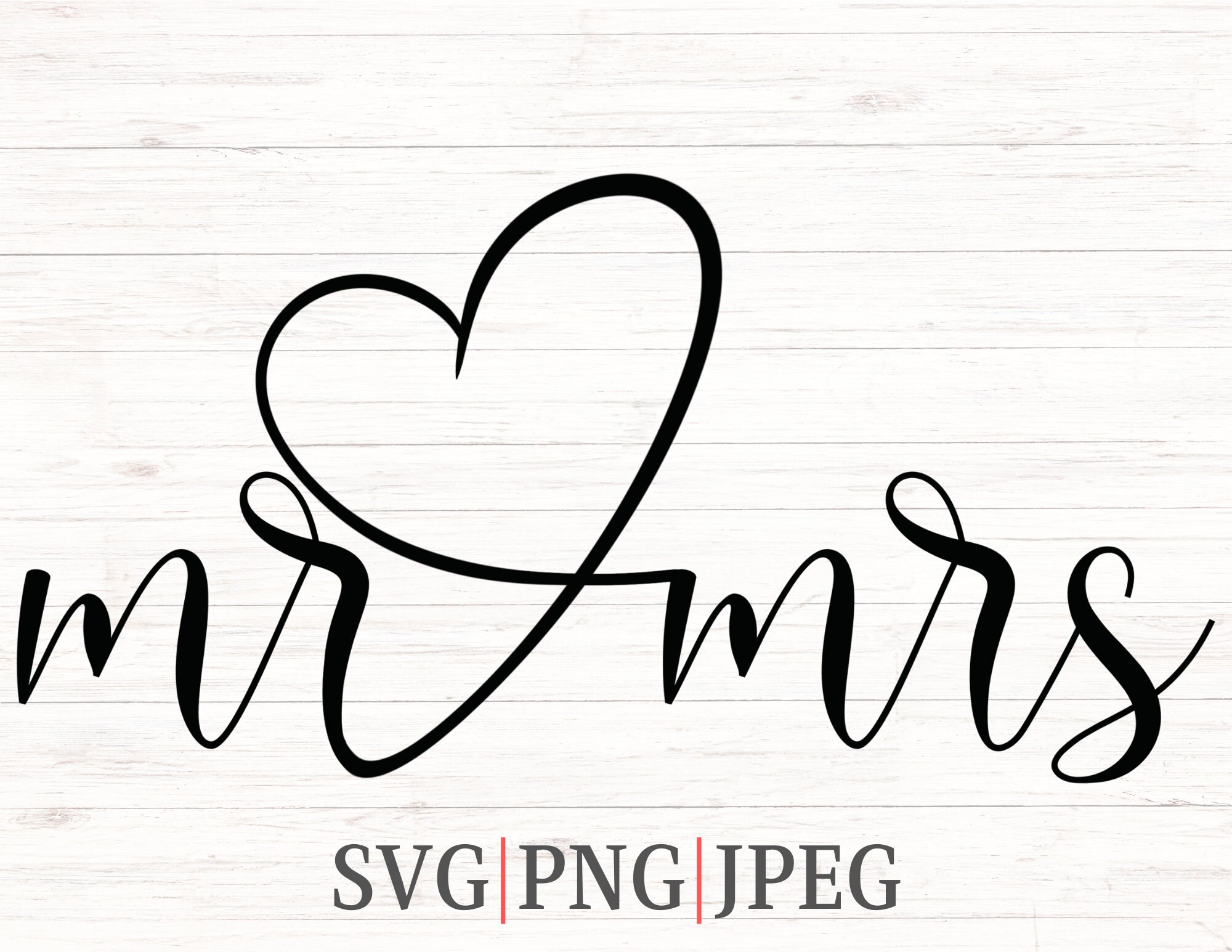 Mr and Mrs SVG PNG JPG, Mr and Mrs Design, Svg Files for Cricut, Couple ...