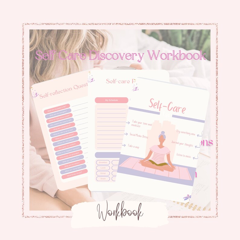 Self-care Planner Printable Self-love Worksheets Reflection Journal ...