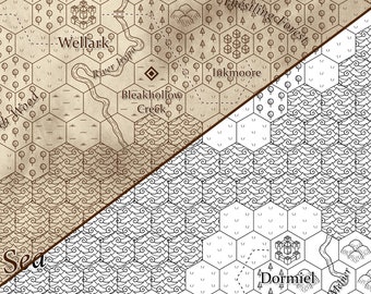 Walls for Forward Base Hex Map - Etsy