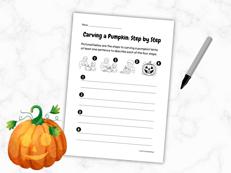Pumpkin Science Unit for Grade 1 and 2, Pumpkin Life Cycle, October ...