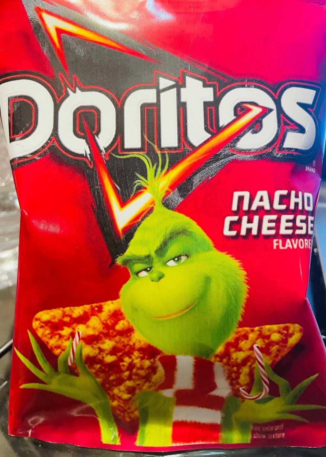 Doritos Grinch Chip Bag - Etsy