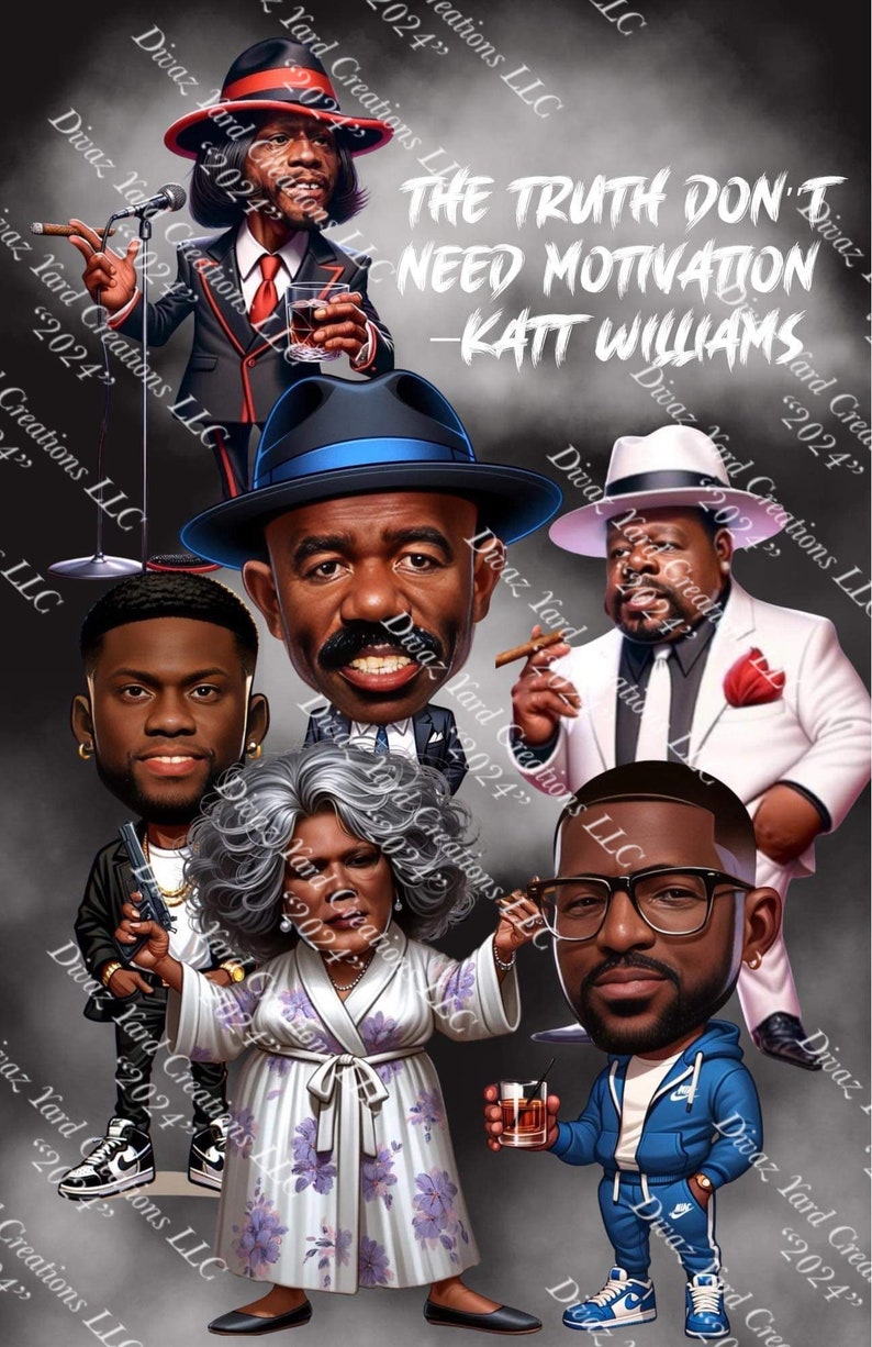 Kat Williams the Truth Don't Need Motivation - Etsy
