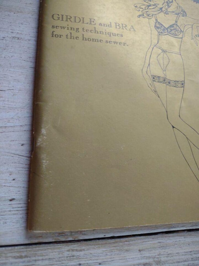 Vintage SEW LOVELY LINGERIE Girdle Bra Sewing Techniques Book Laverne ...