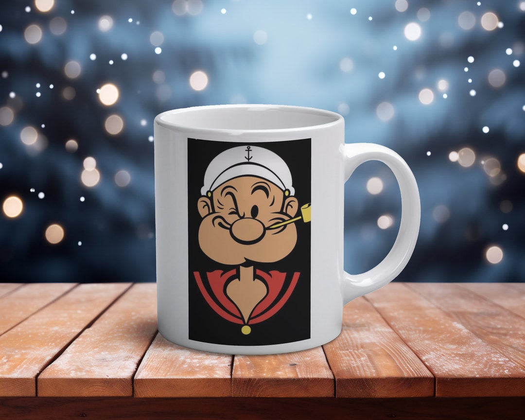 Customizable Retro popeye Mug Ideal and Original - Etsy