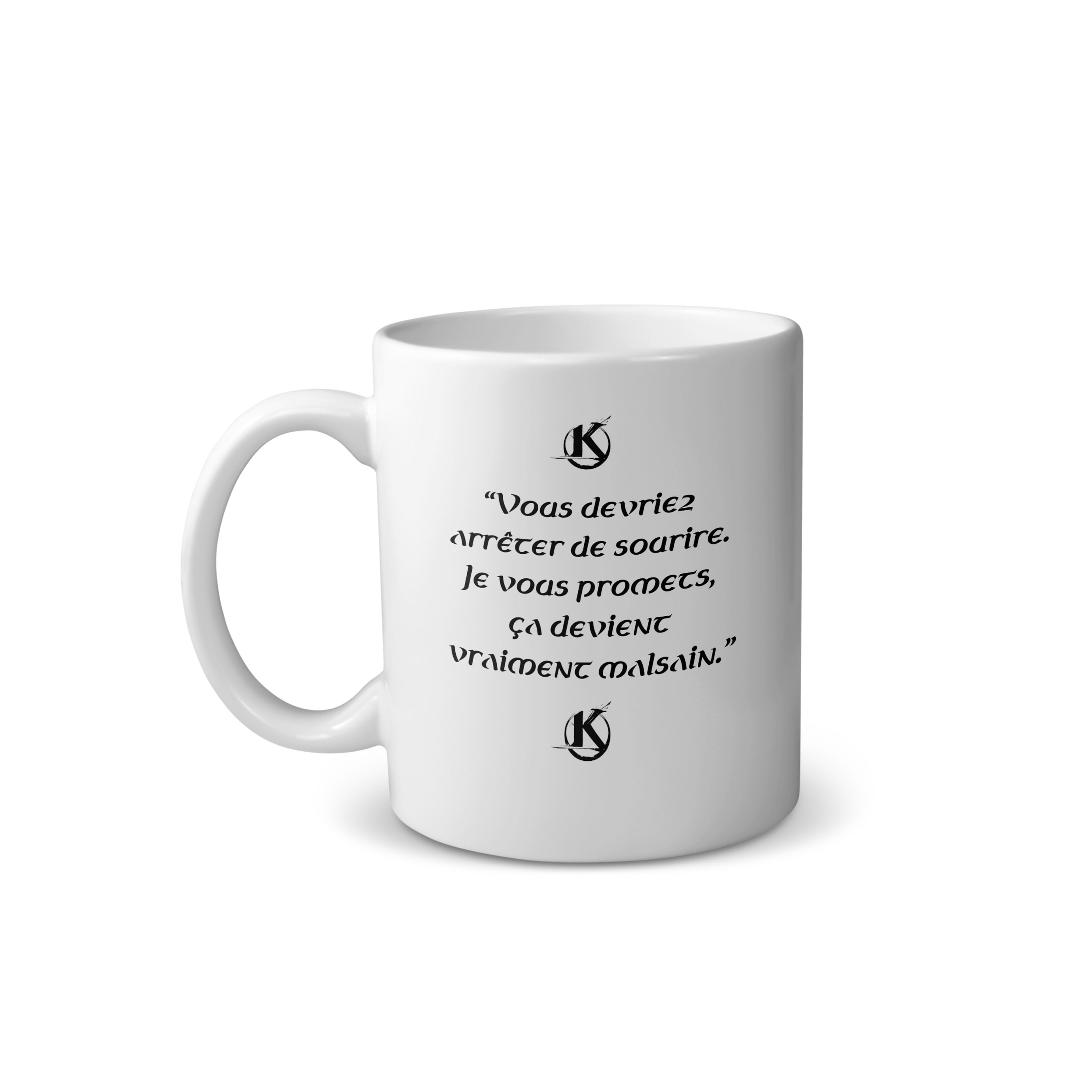 Kaamelott Mug you Should Stop Smiling. Quote Mug. Unique and Original Gift for All Fans of ...