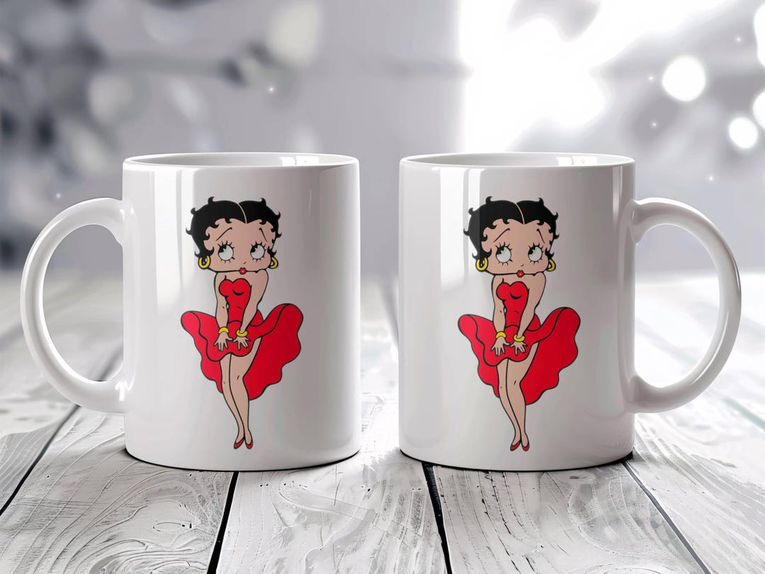 Customizable betty Boop Mug Ideal Christmas Gift Idea for Lovers of ...