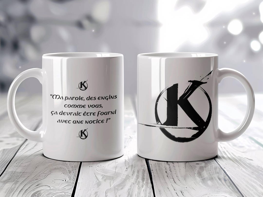 Kaamelott "des Engins Comme Vous" Mug. Quote Mug. A Unique and Original Father's Day Gift for ...