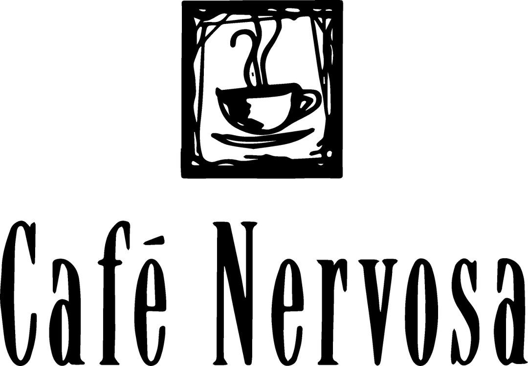Vintage Cafe Nervosa SVG, SVG Print Ready, Cut Files, Cricut ...
