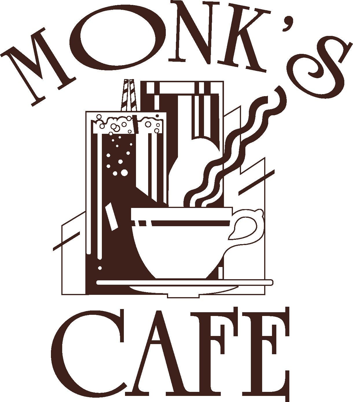 Monk's Cafe SVG, SVG Print Ready, Cut Files, Cricut, Silhouette, TV ...