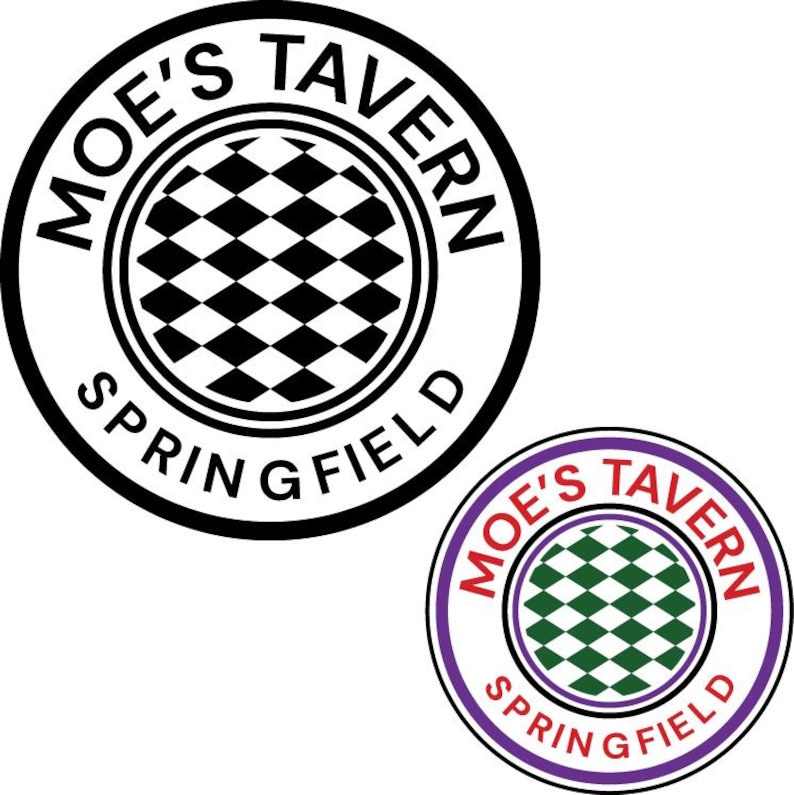 Moe's Tavern, SVG Print Ready, Cut Files, Cricut, Silhouette, TV Shirt ...