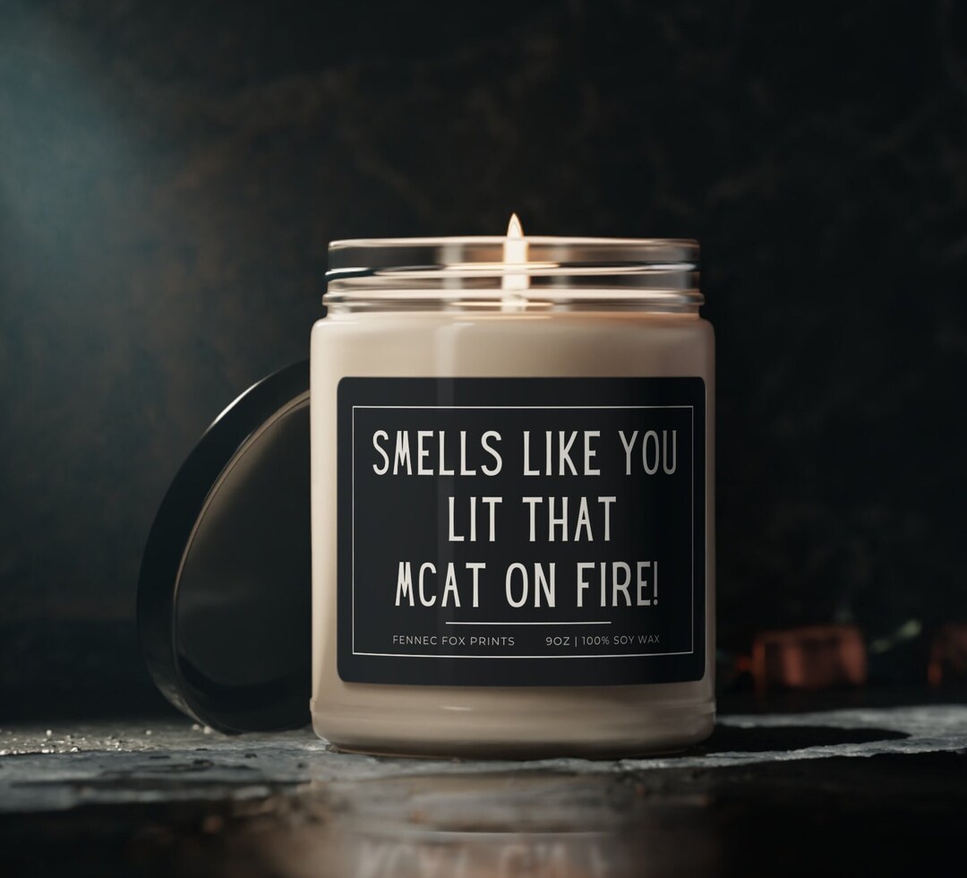 Passing the MCAT Gift, Funny MCAT Candle, Finished MCAT Gift, Future ...