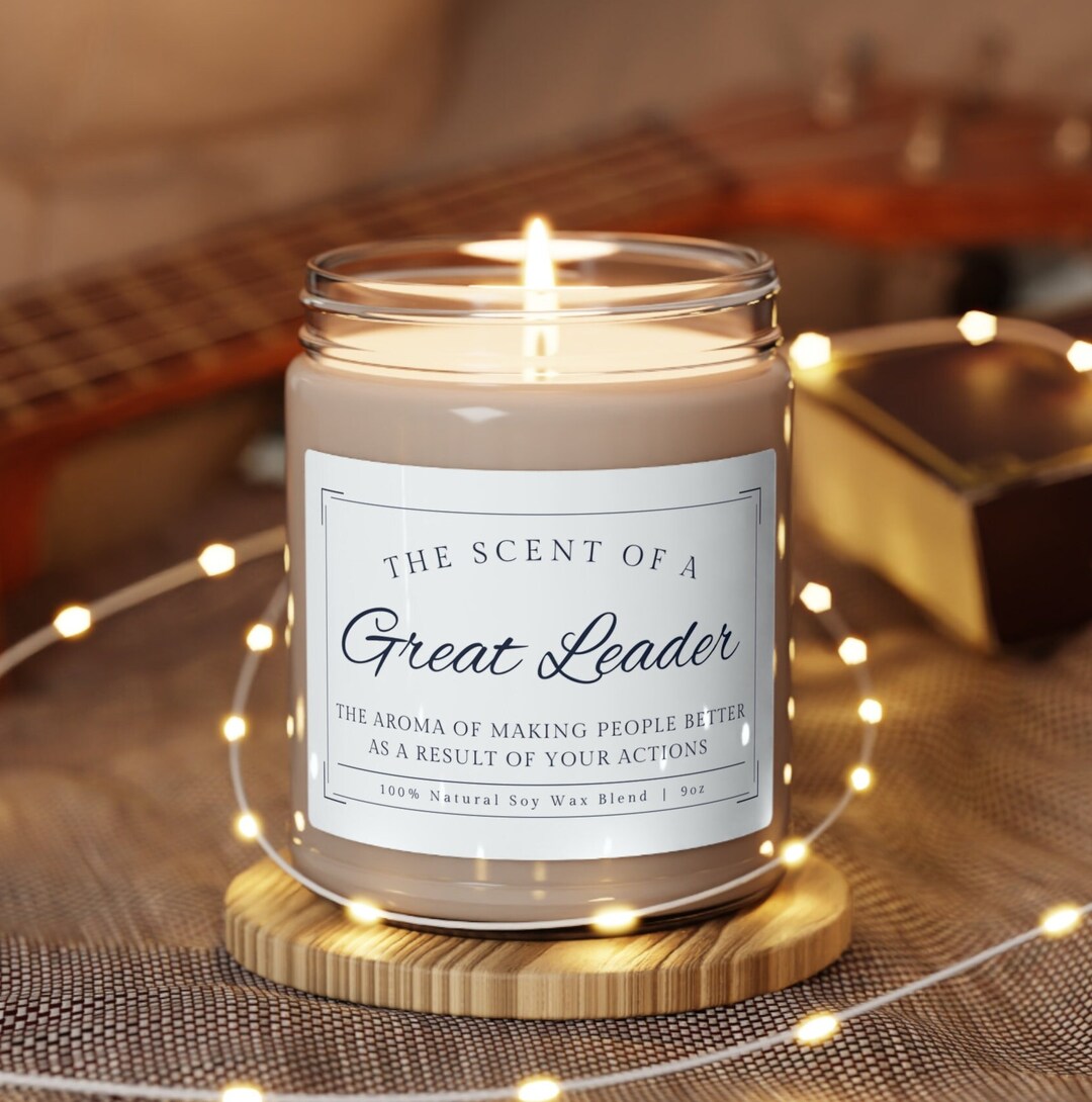 Leadership Gifts, Leader Gift, Leadership Candle, Boss Goodbye Gift ...