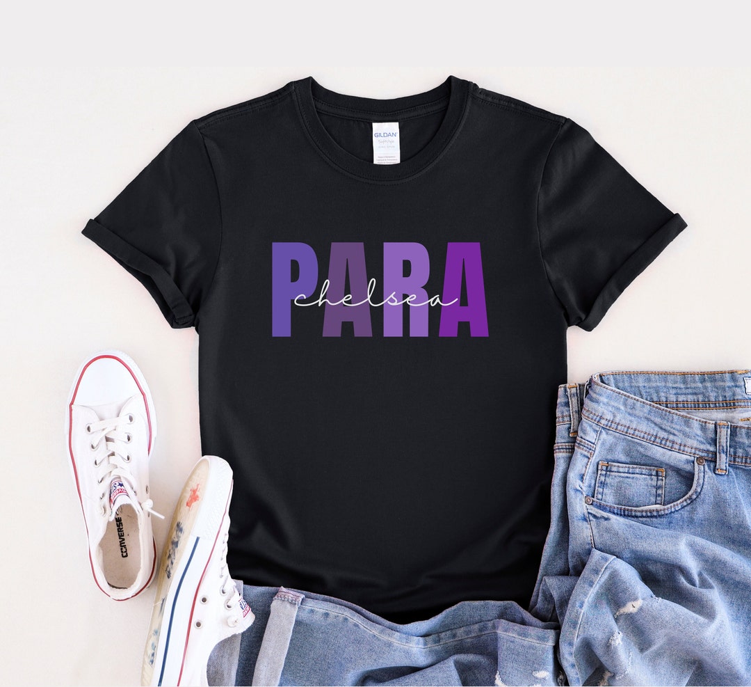 Paraprofessional Shirt, Personalized Paraprofessional Gift, Para ...