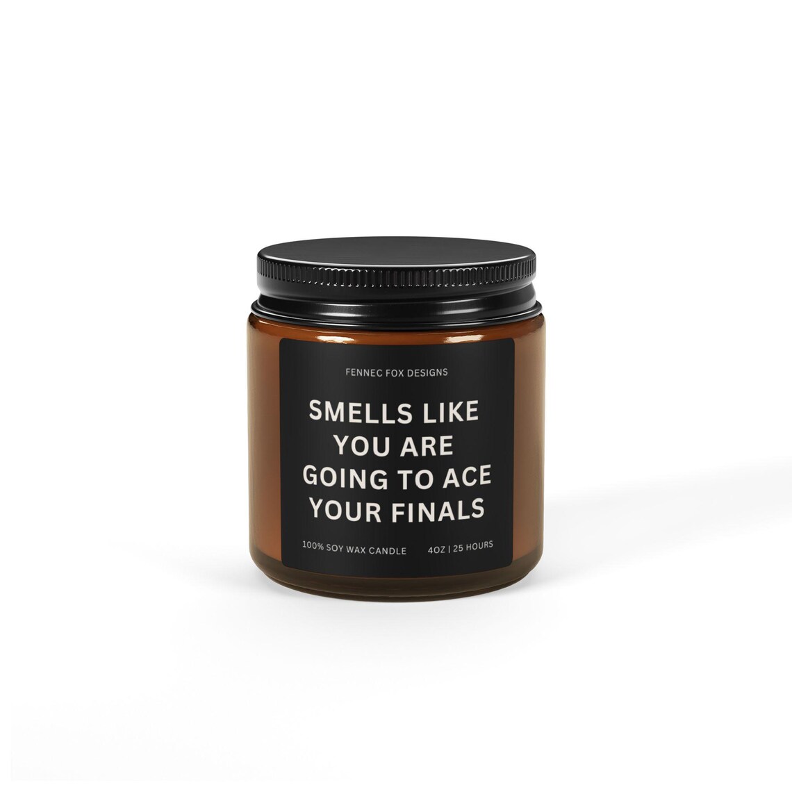 Final Exam Care Gift, Passing College Finals Candles, College Finals ...