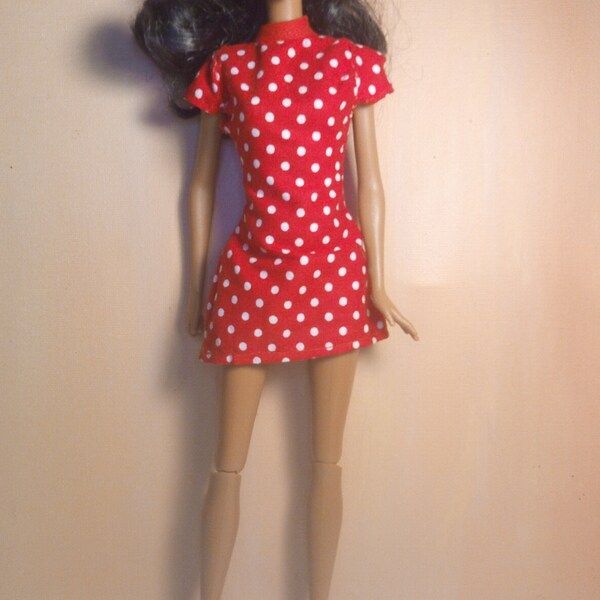 Barbie Doll Polka Dot Dress - Etsy