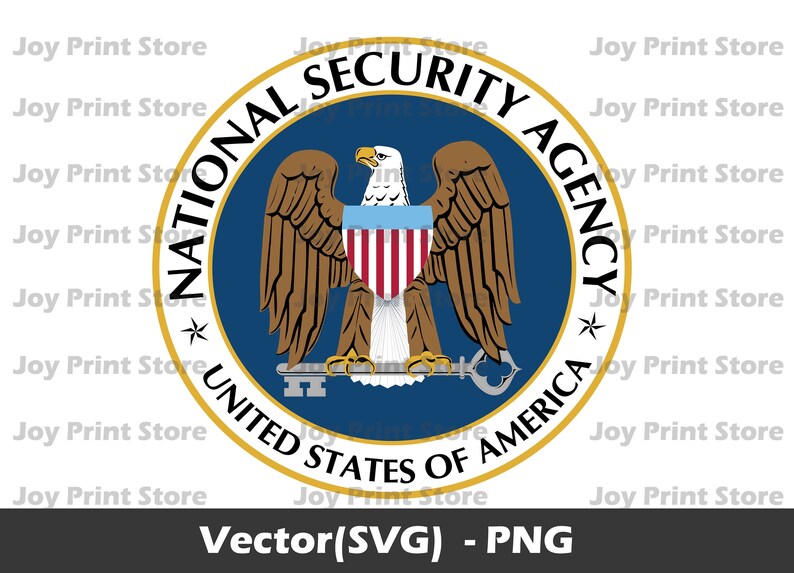 NSA Logo Svg, Cricut File, Layered Svg, Png, NSA Circle Logo, Cut File ...
