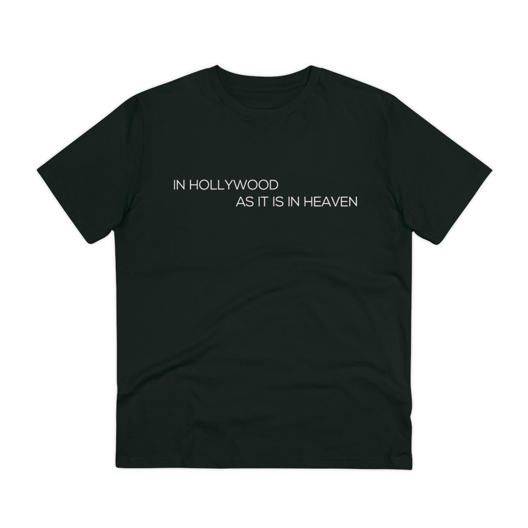 The HOLLYWOOD Tee (caps) - Etsy