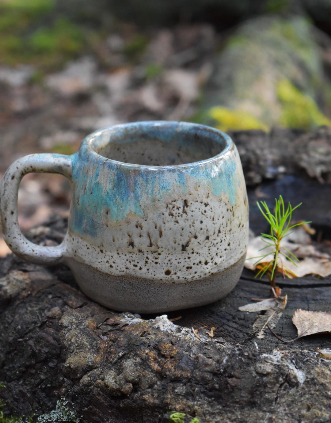 Beach Mug, Blue Lagoon Mug, Stoneware Dot Mug, Betongrau Mug, Cozy Mug ...