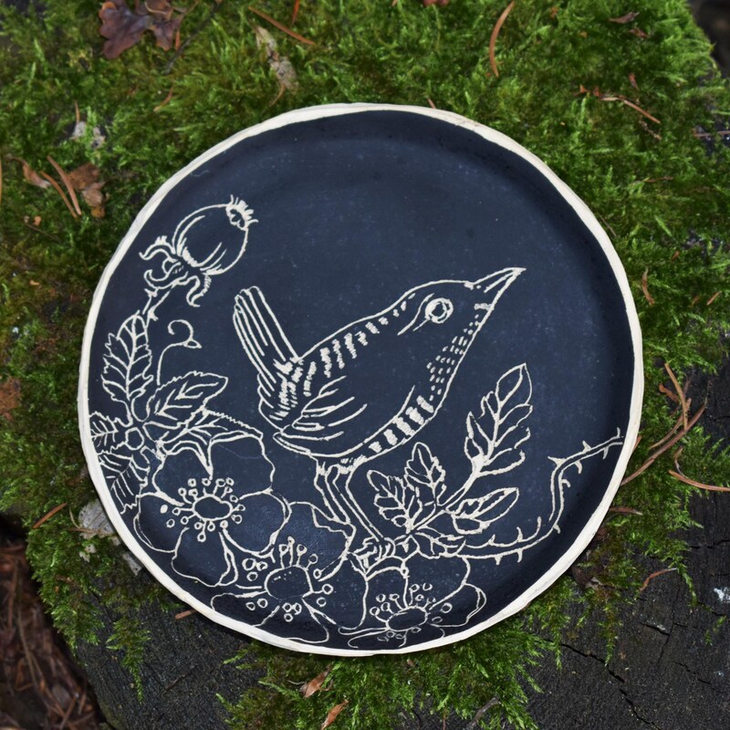 Sgraffito Pottery - Etsy