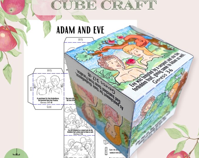 Adam and Eve Sunday School Worksheets Bible Themed Coloring Pages for ...