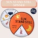Printable "sun Stand Still" Sunday School Craft, Joshua Spinner Wheel ...
