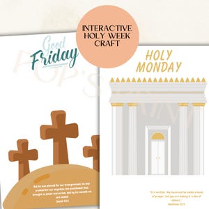 Holy Week Handprint Craft| Easter Story| Sunday School| Coloring Paper ...