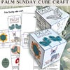 Palm Sunday Fan Craft for Kids Sunday School Bible Lesson, Palm Sunday ...