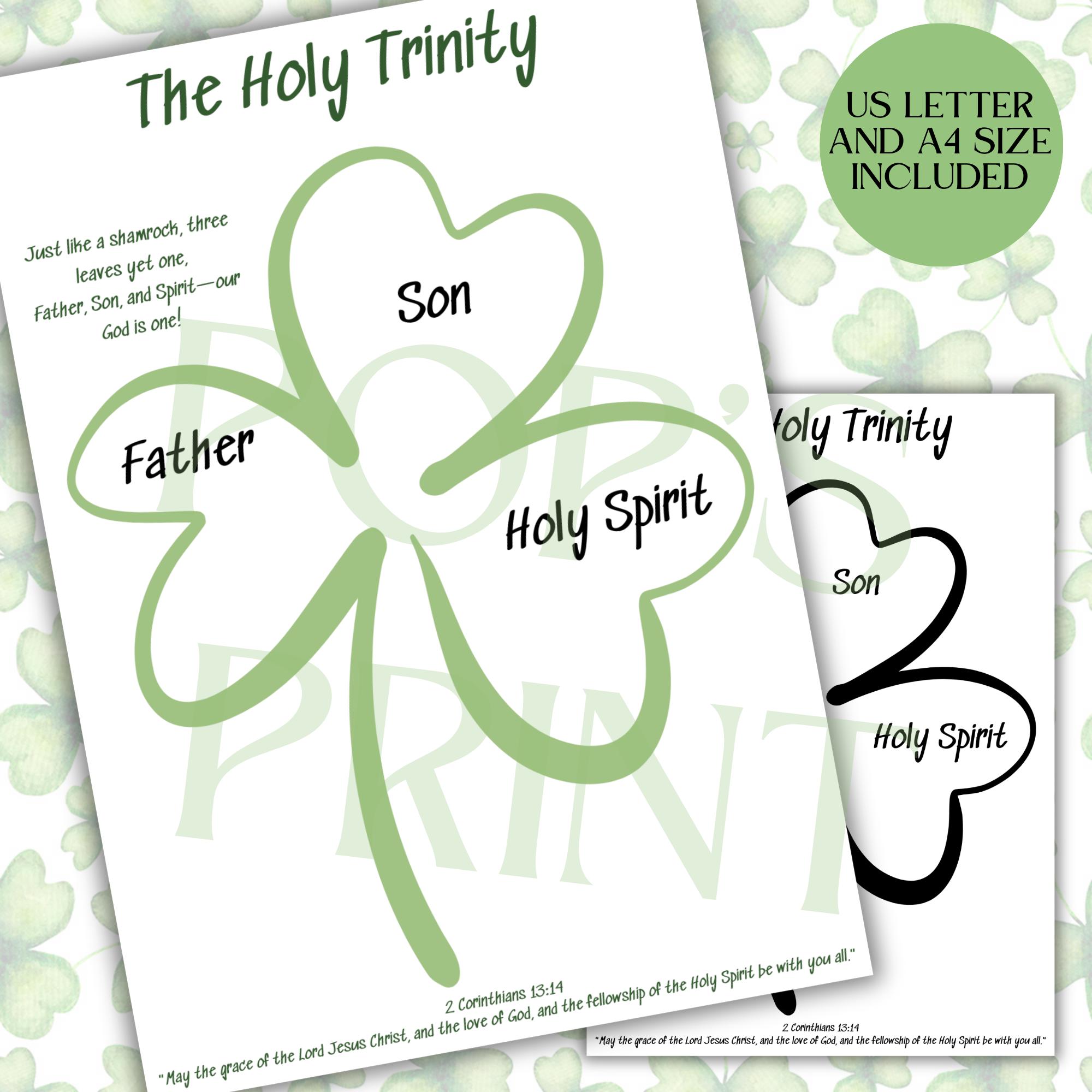 St. Patrick's Day Shamrock Handprint Craft| St. Patrick Children Art ...