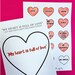 Valentine's Day Printable "my Heart is Full of Love" Cut-and-paste ...