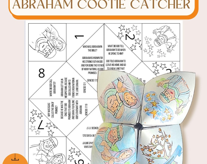 Printable Saul to Paul Cootie Catcher, Kids Bible Story Q&A Game ...