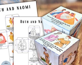 Ruth and Naomi Bible Craft | Sunday School Activities - Etsy