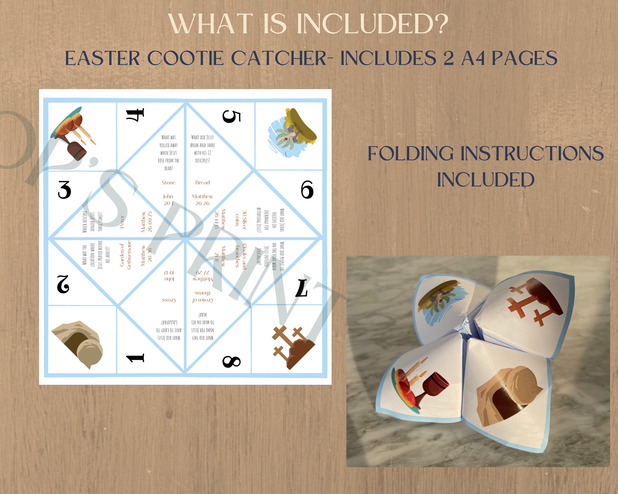 Christian Easter Bundle for Childreneaster Story Cardseaster ...