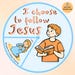 Printable I Choose Jesus Sunday School Craft Coloring Spinner Wheel ...