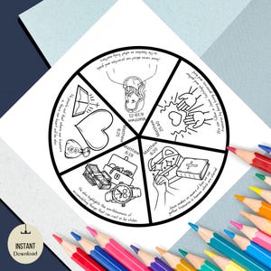Heavenly Treasures Spinner Wheel | Bible Verses Printable| Jesus ...