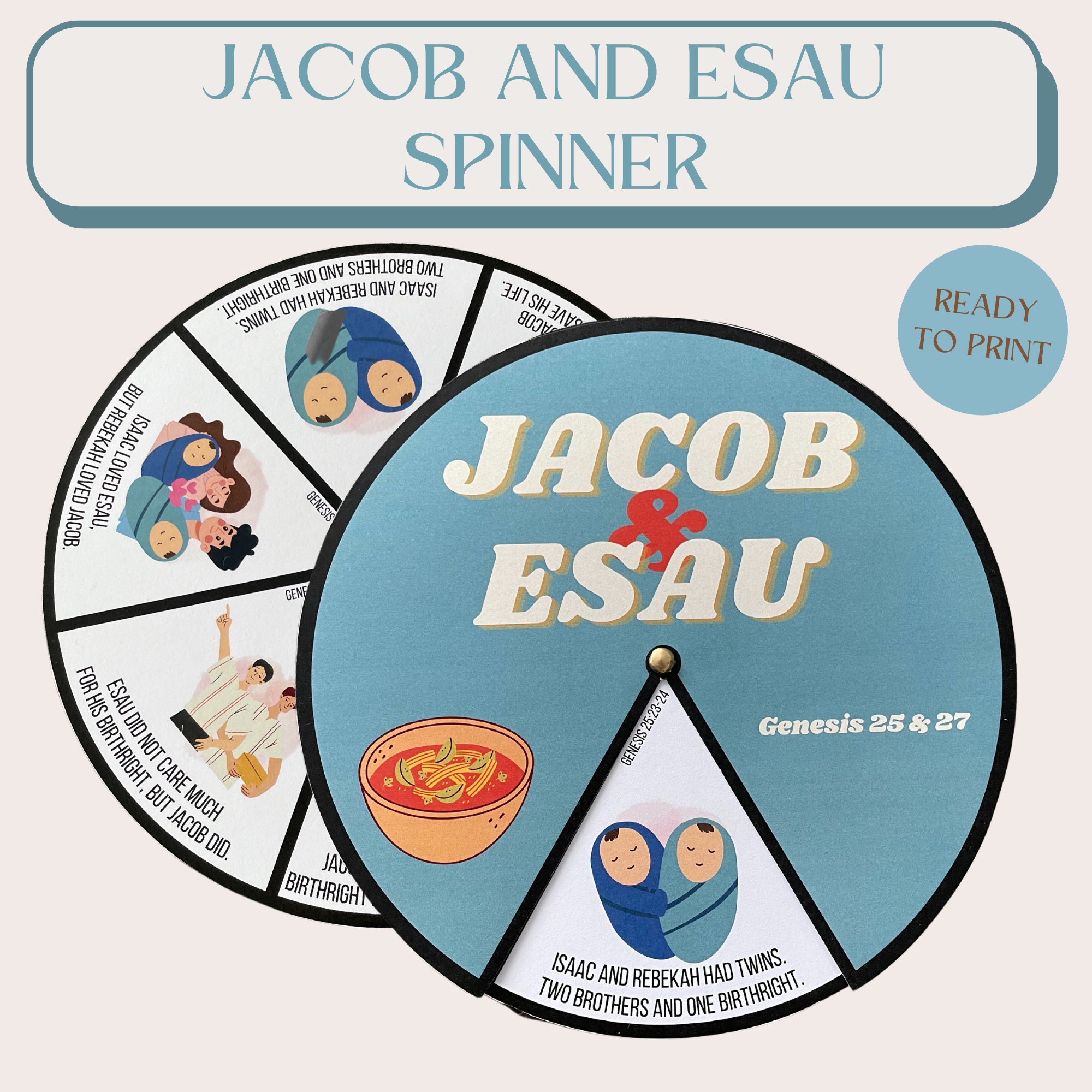 Jacob And Esau Craft