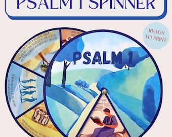 Psalm 1 Spinner Wheel | Psalm 1 Craft | Sunday School Craft | Kids ...