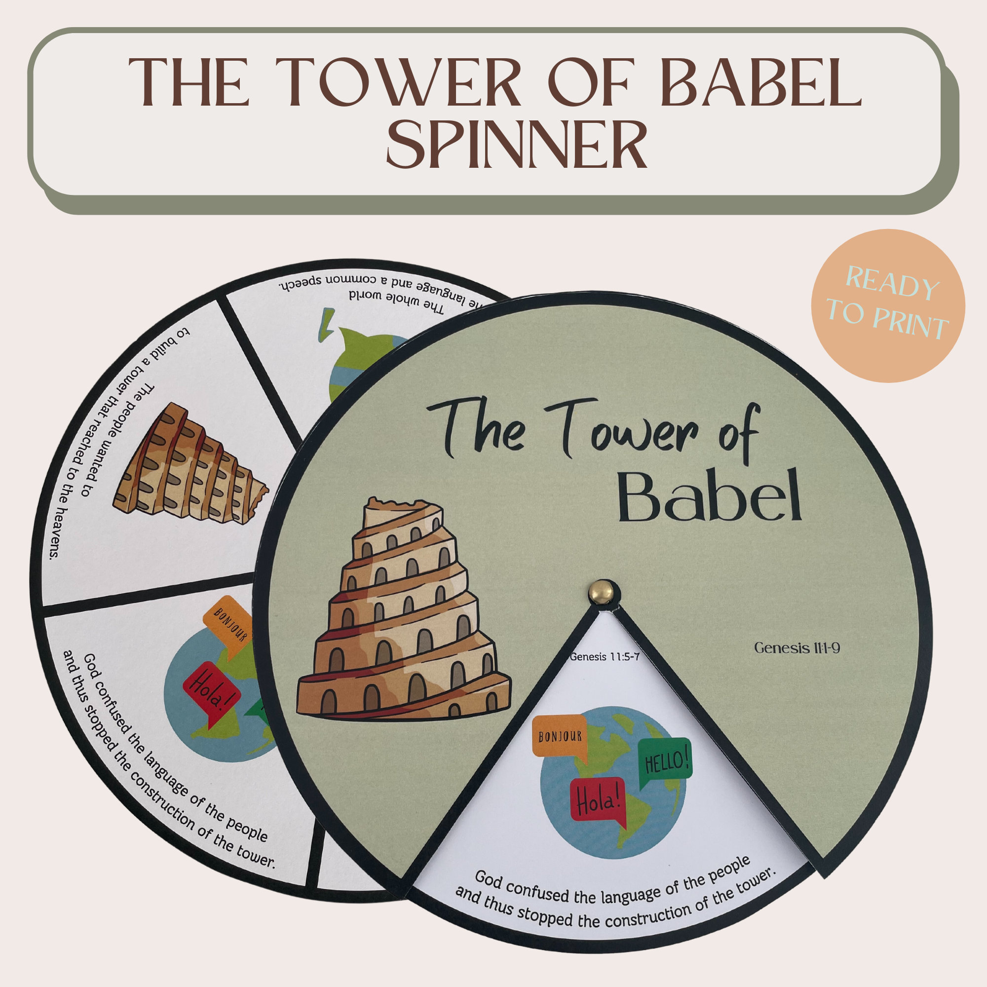 Tower Of Babel For Kids