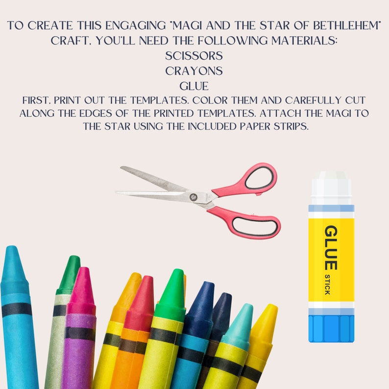 Magi and the Star of Bethlehem Craft - Printable Wise Men Sunday School ...