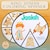 Printable Lent Symbols Sunday School Craft Coloring Spinner Wheel, Kids ...