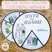 Ruth & Naomi Coloring Spinner Wheel| Ruth and Naomi Craft| Sunday ...