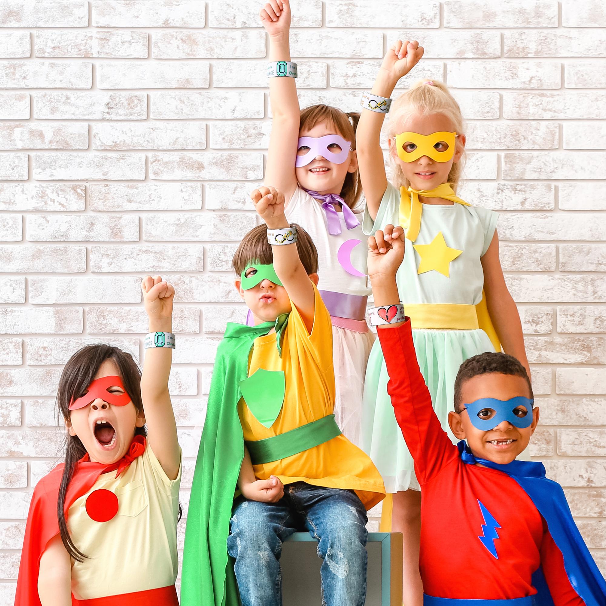 Christian Superpowers Bracelet Printable Sunday School Craft, Kids ...