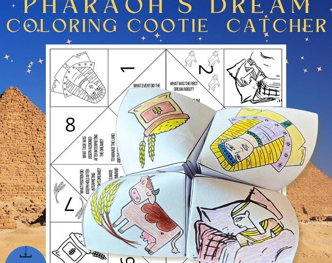 Printable Saul to Paul Cootie Catcher, Kids Bible Story Q&A Game ...